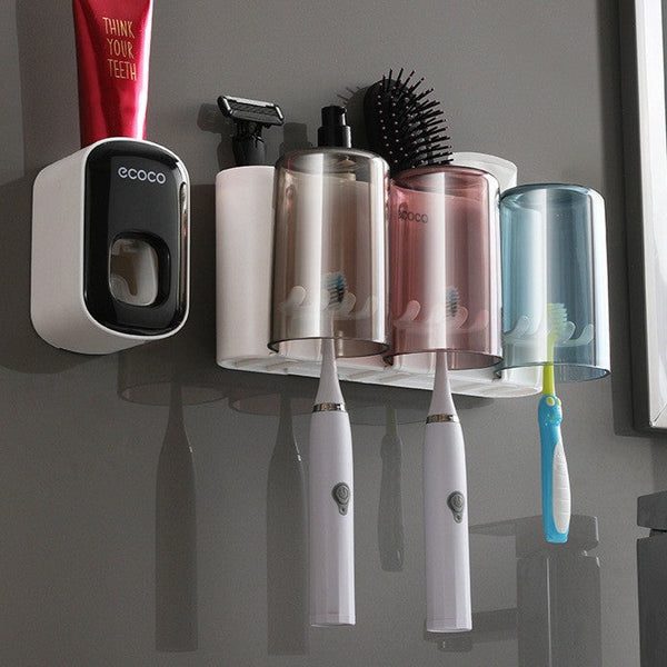 Multifunctional Toothbrush Holder